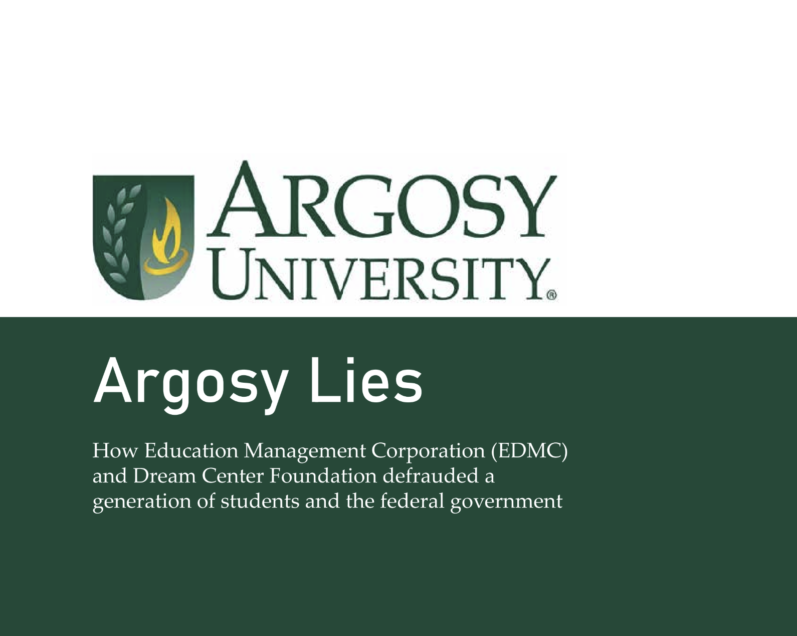 Argosy Borrowers Report - Debt Collective
